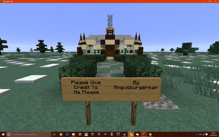 -Small Fancy House- Minecraft Map