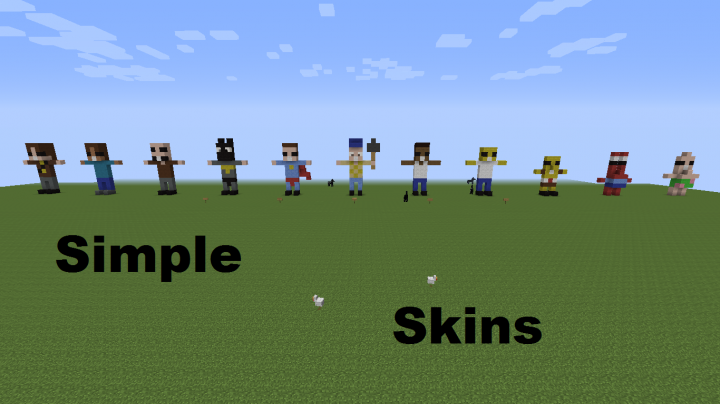 Simple Skins Minecraft Project