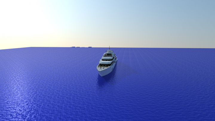 Superyacht 'Zephyr' Minecraft Map