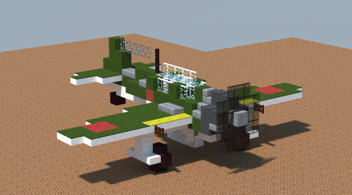 A6M Zero (2:1) Minecraft Project