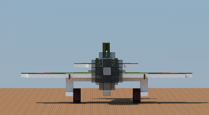 A6M Zero (2:1) Minecraft Map