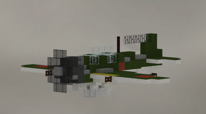 A6M Zero (2:1) Minecraft Map