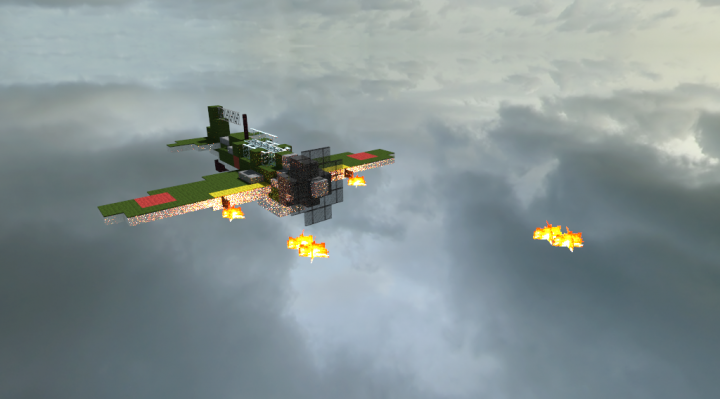A6M Zero (2:1) Minecraft Map