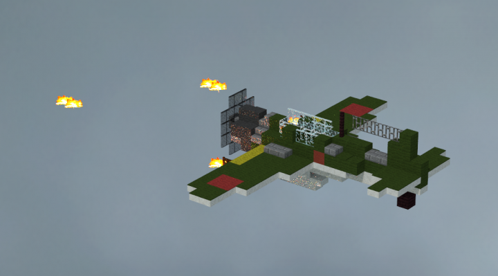 A6M Zero (2:1) Minecraft Map