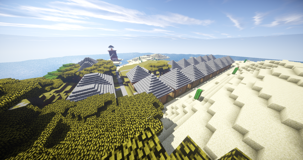 Cliffside city Minecraft Map