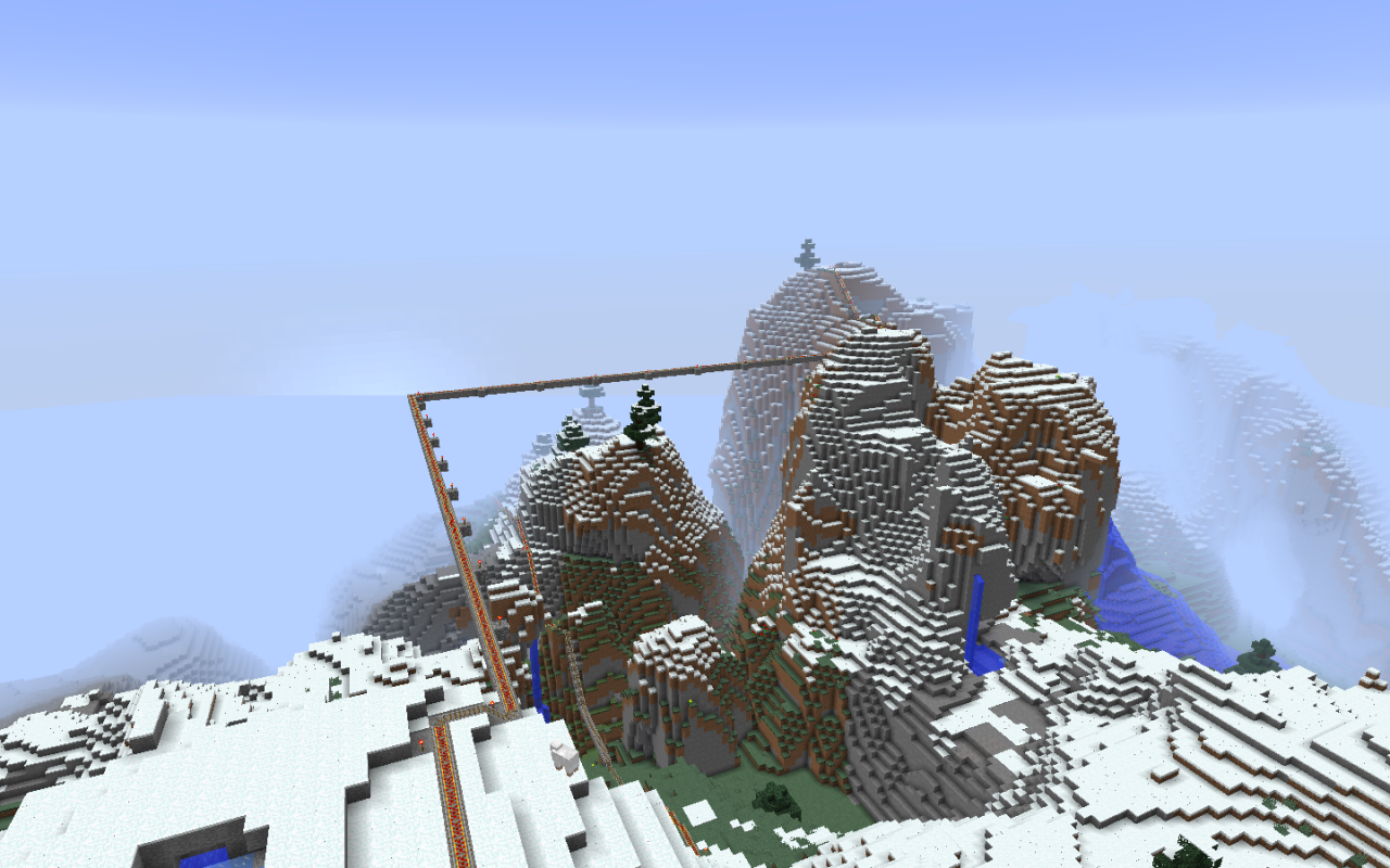 Scenic Railroad Minecraft Map