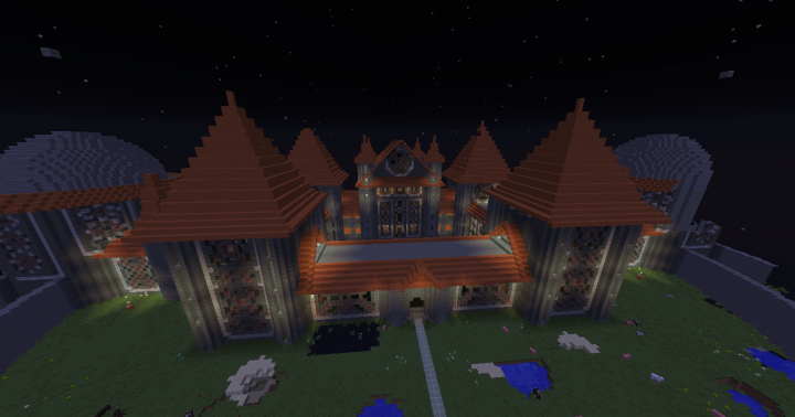 Playmobile style manor Minecraft Map