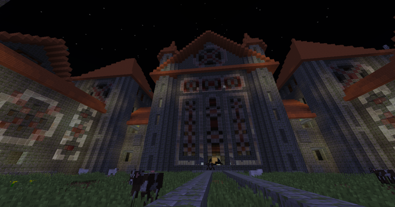 Playmobile style manor Minecraft Map