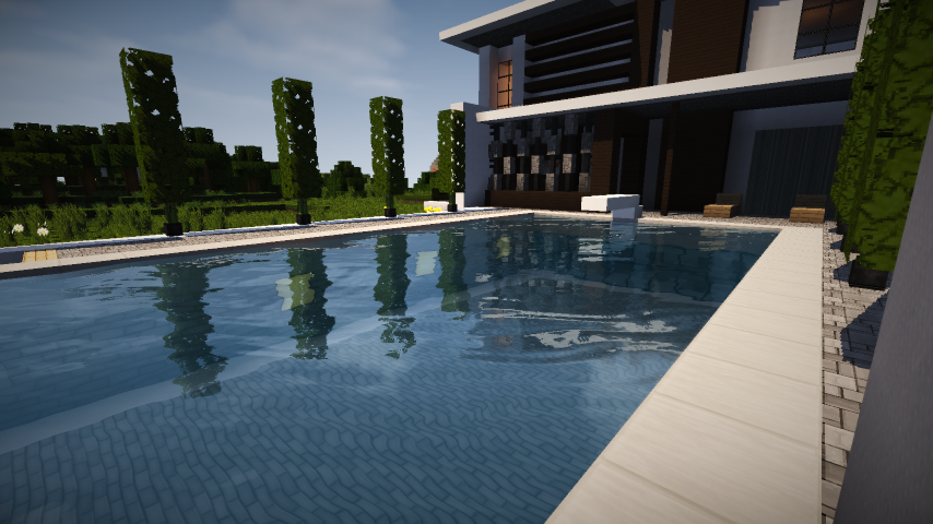 Amazing Modern luxury House Minecraft Map