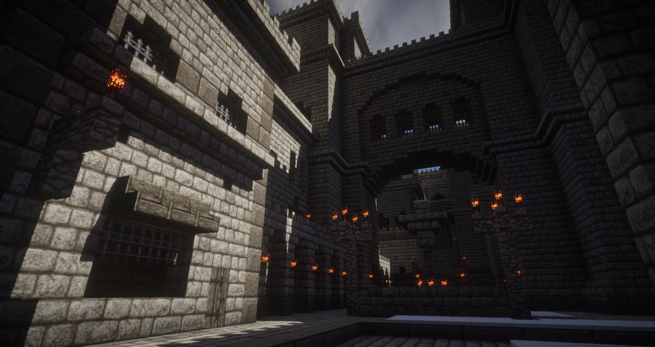 Medieval Stronghold Complex Minecraft Map