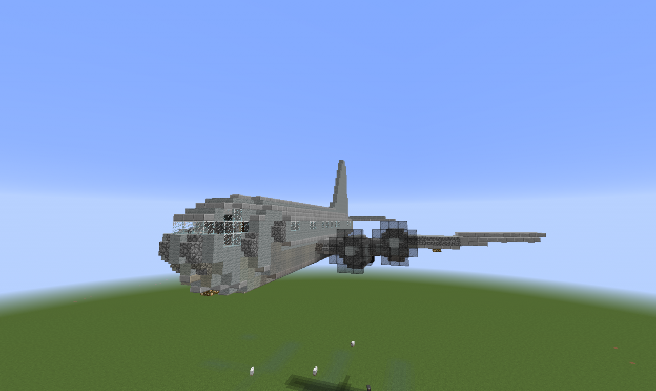 Boeing 377 Stratocruiser Minecraft Map
