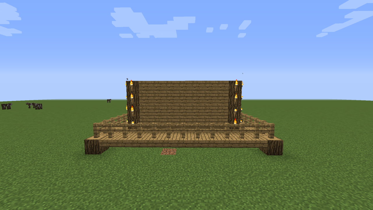 A basic Survival house Minecraft Map