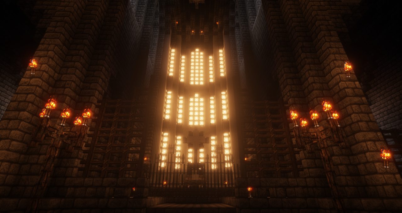 Medieval Stronghold Complex Minecraft Map