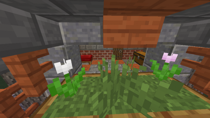 Acacia House Medium Minecraft Map