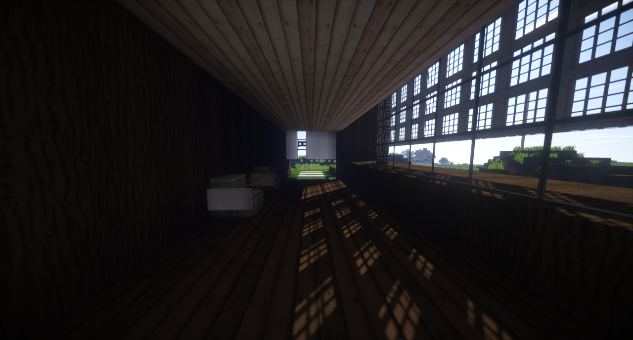 Contemporary Mountain-Side House Minecraft Map