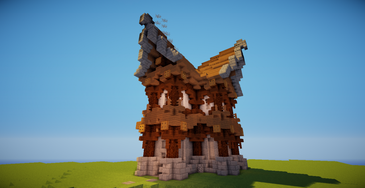 A medieval/fantasy house #YT_French_Project Minecraft Map