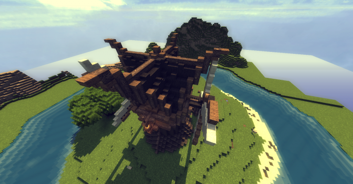 Old Medieval Windmill! [WiP] Minecraft Map