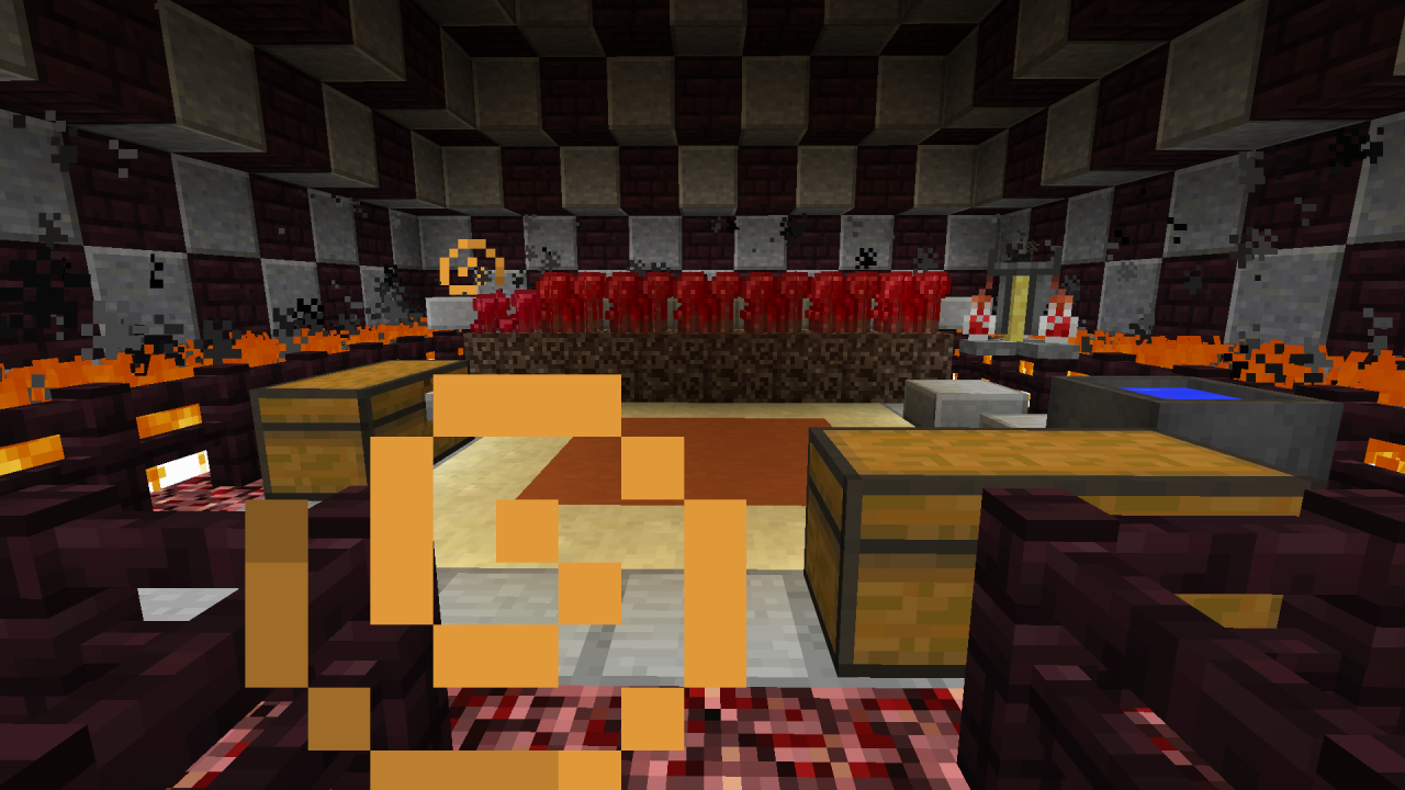 Nether Themed Potion Hut Minecraft Map
