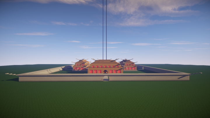 Minecraft China Temple Minecraft Map