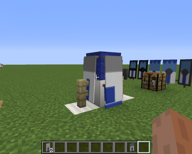 R2-D2 replica Minecraft Map