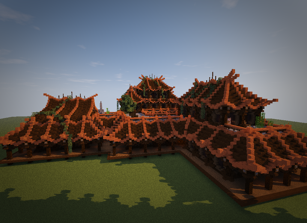 Asian : Shidareyanagi House Minecraft Map