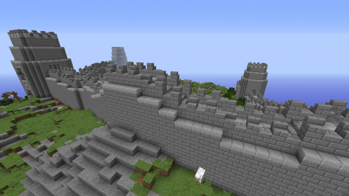 The Great Walls of Minecraft Minecraft Map