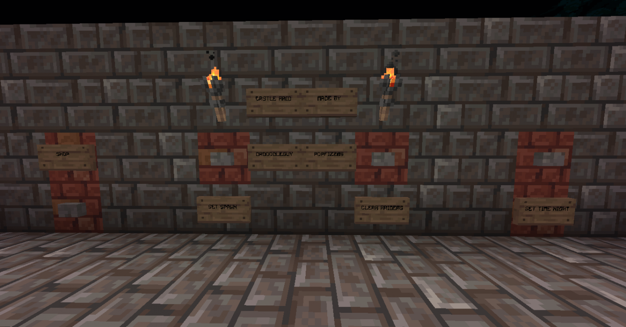 Castle Raid Minecraft Map