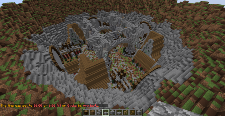 Simple small hub Minecraft Map