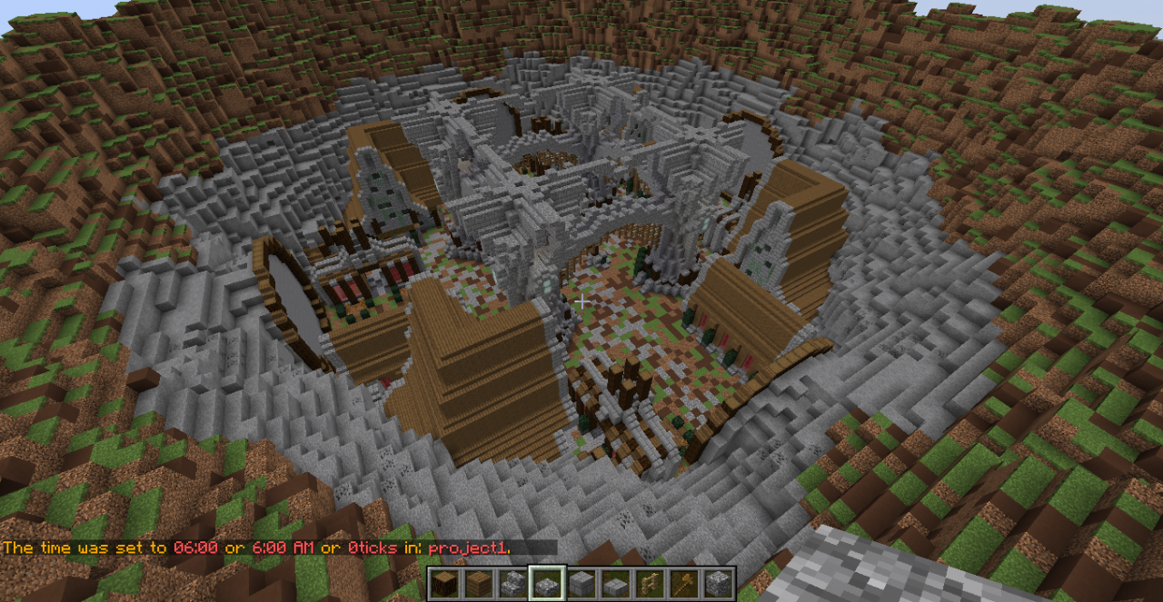 Simple small hub Minecraft Map