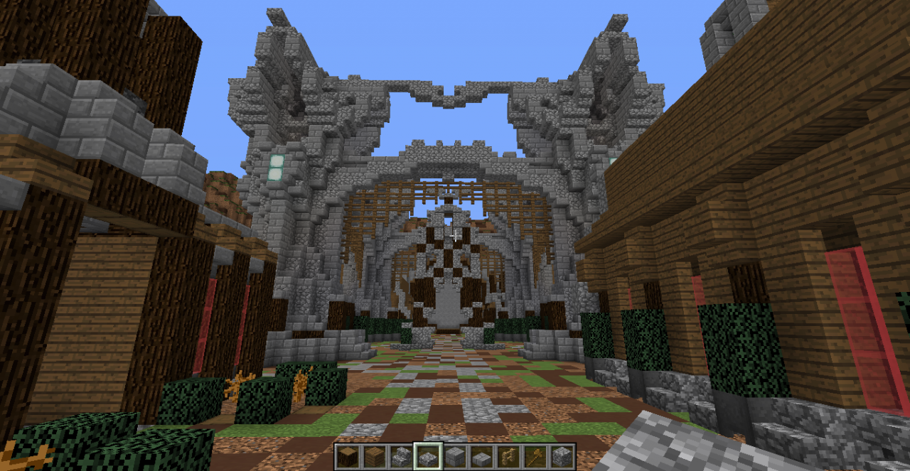 Simple small hub Minecraft Map