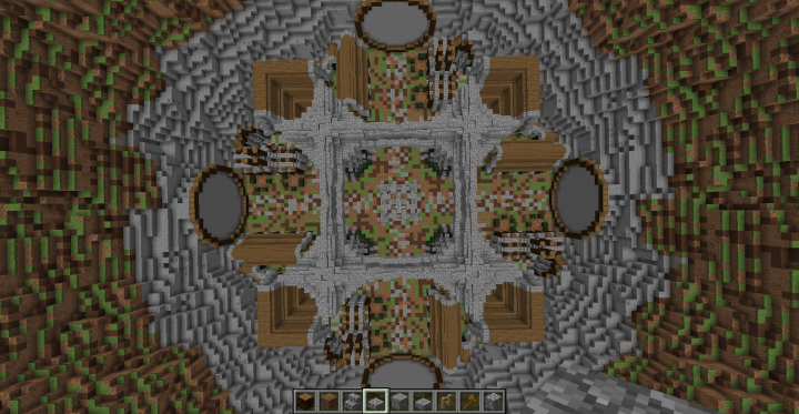 Simple small hub Minecraft Map