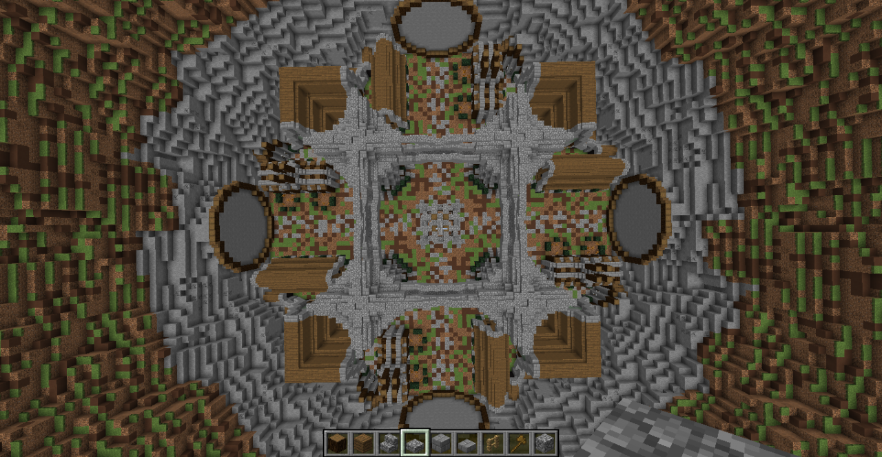 Simple small hub Minecraft Map