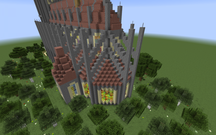 St. Nicolai Church (Gothic Church(Gotische Kirche)) Minecraft Map