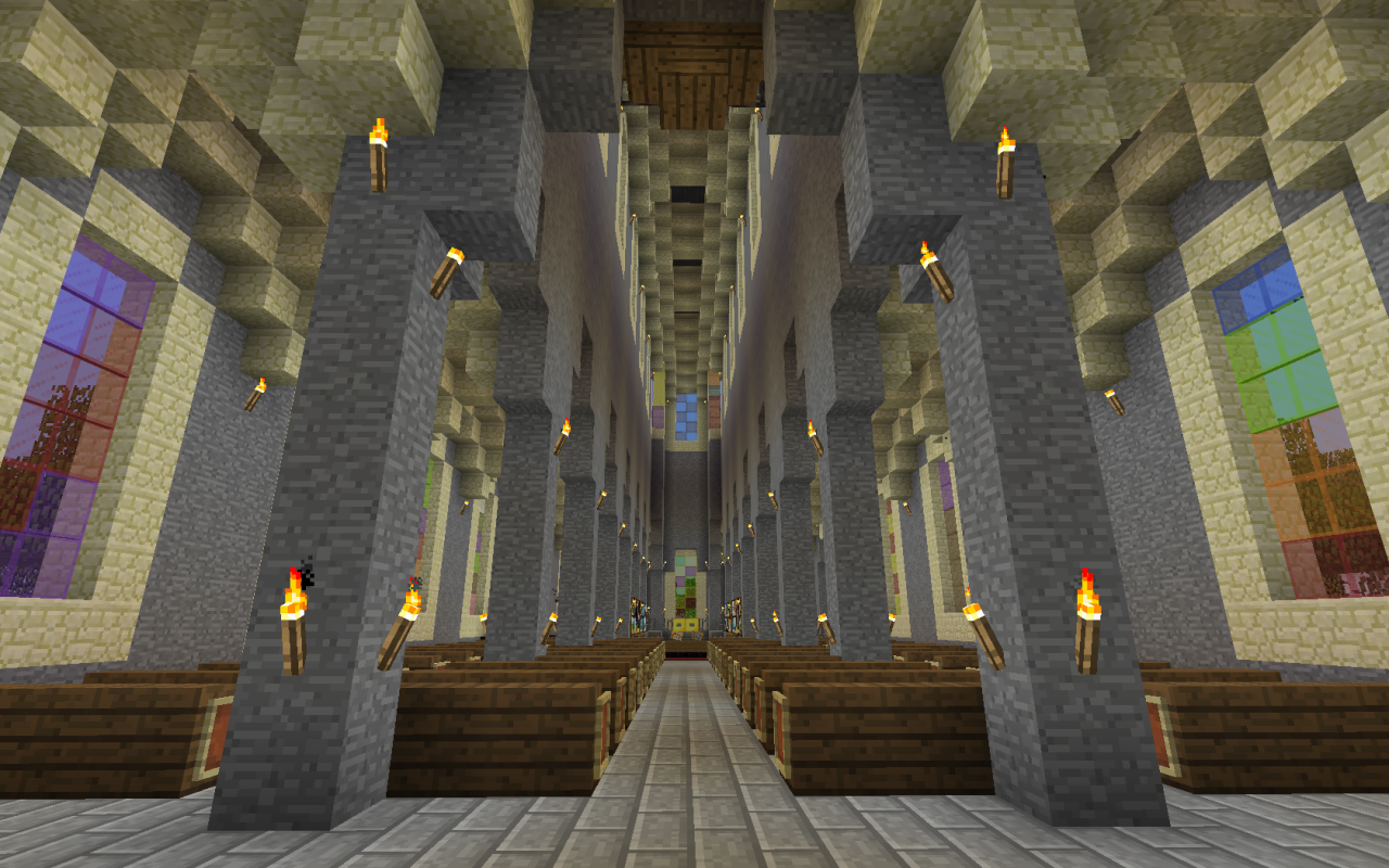 St. Nicolai Church (Gothic Church(Gotische Kirche)) Minecraft Map