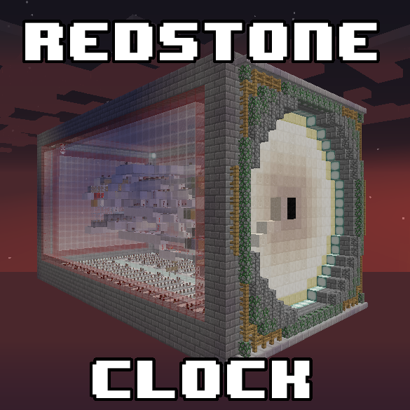 Redstone Analogue Clock Minecraft Map