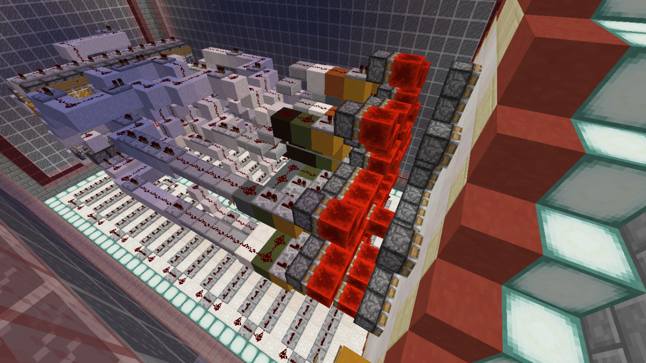 Redstone Analogue Clock Minecraft Map