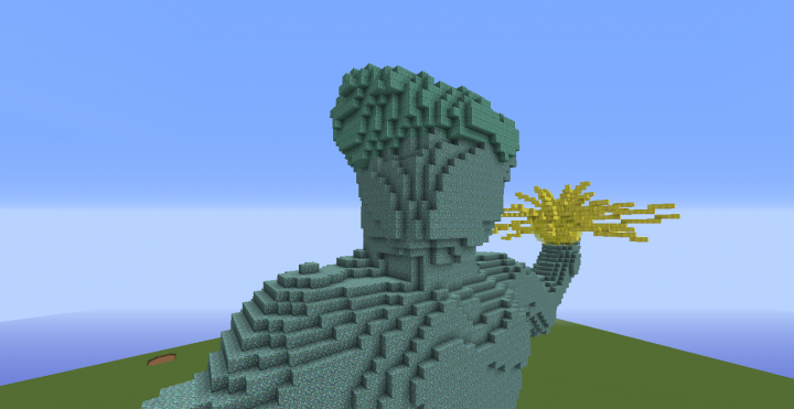 The Spirit of Detroit Minecraft Map