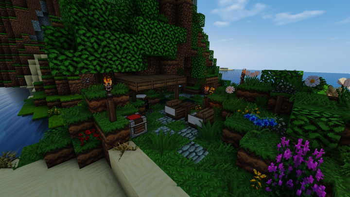 Beautiful Cave Minecraft Map