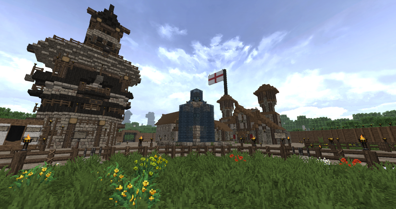 Medieval Spawn (EKT Server Spawn) Minecraft Map