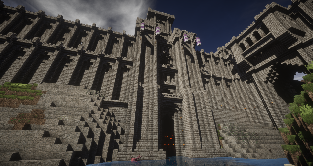 Medieval Stronghold Complex Minecraft Map