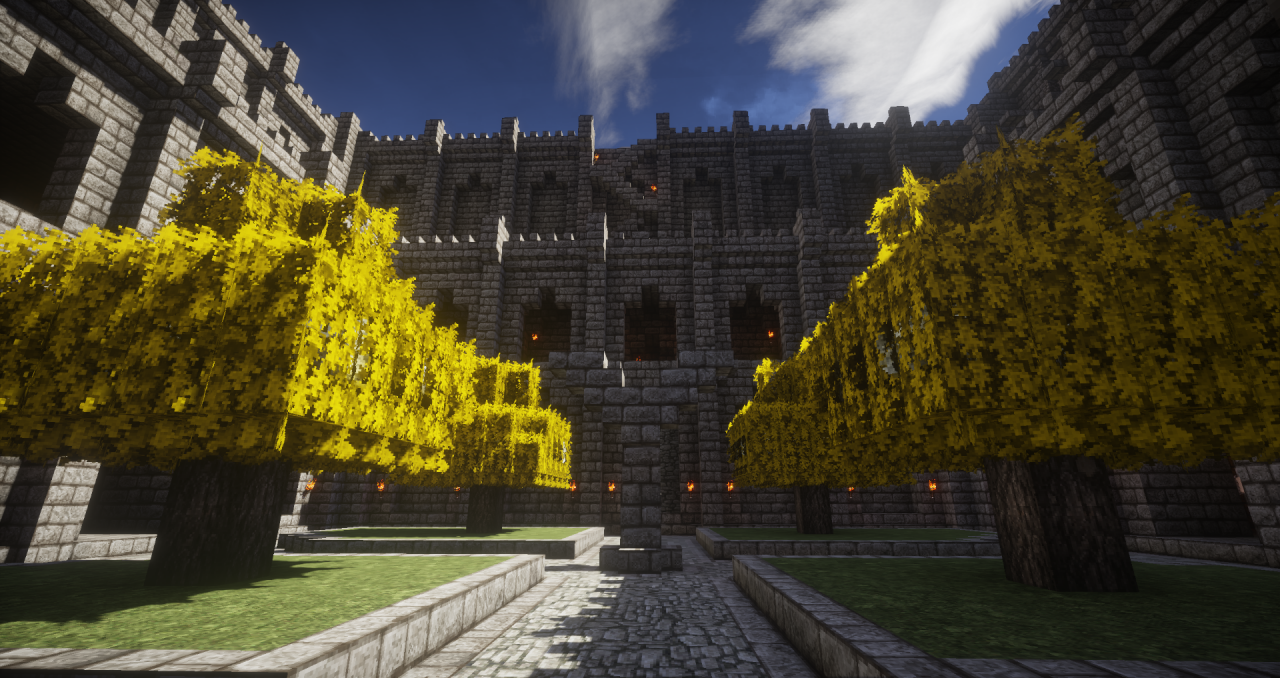 Medieval Stronghold Complex Minecraft Map