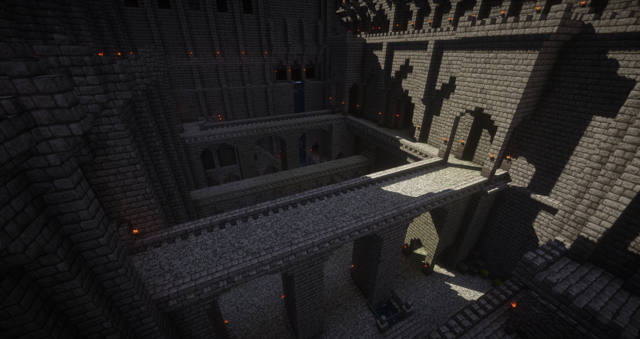 Medieval Stronghold Complex Minecraft Map