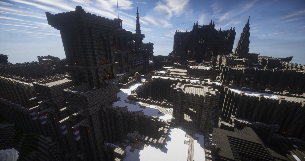Medieval Stronghold Complex Minecraft Map