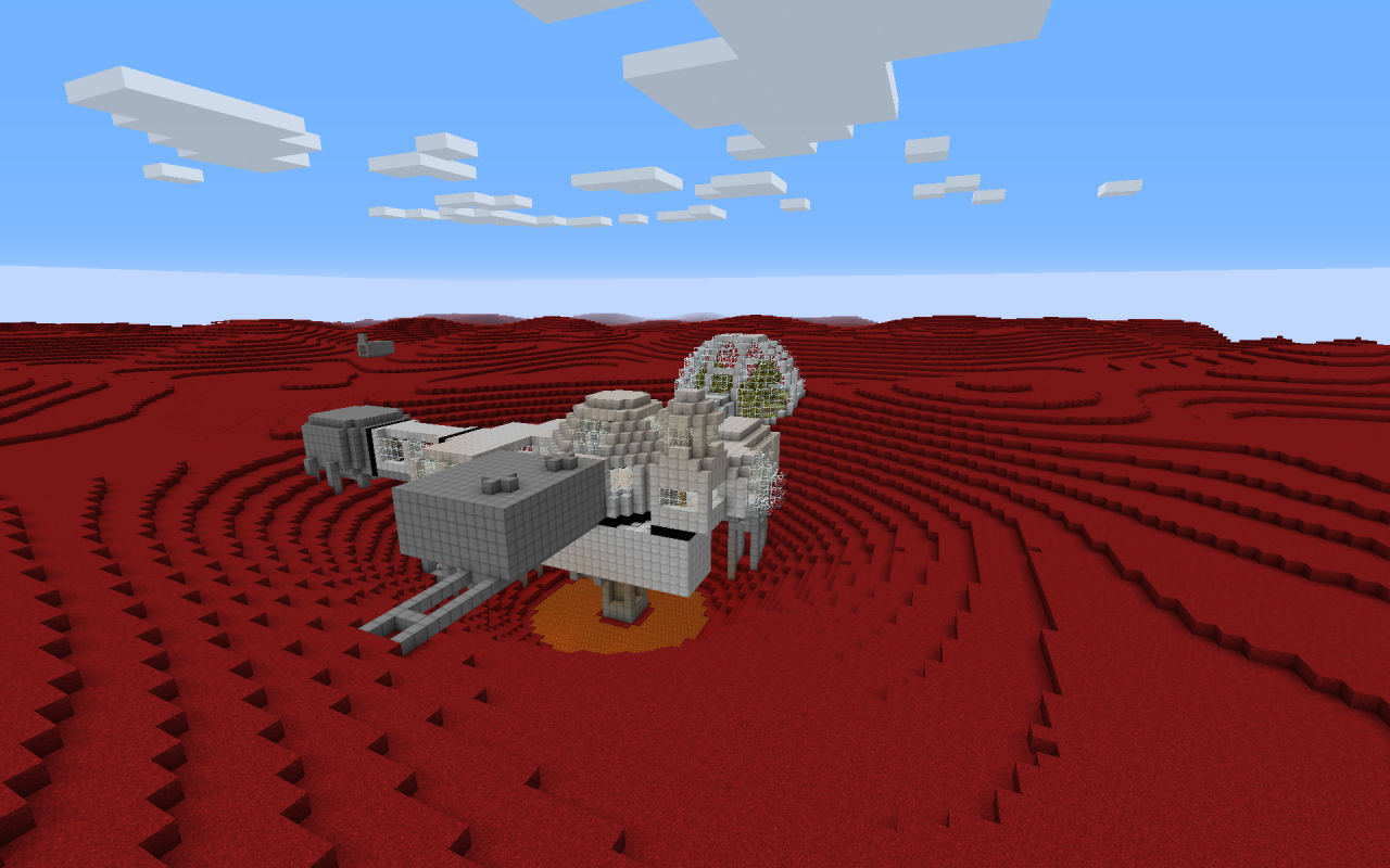 Trip toThe Red Planet Development Minecraft Map