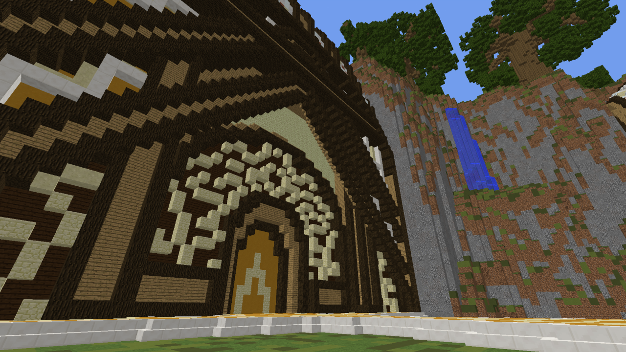 Peacefull Forrest Hub/Spawn Minecraft Map