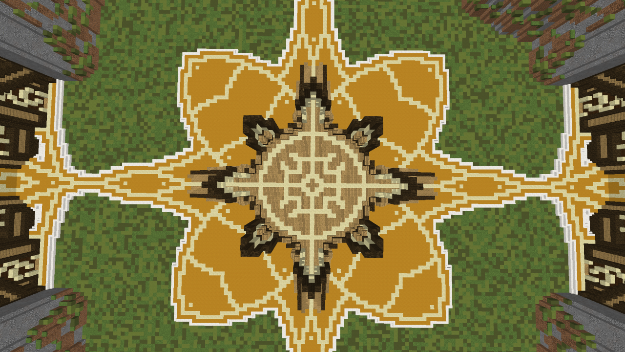 Peacefull Forrest Hub/Spawn Minecraft Map