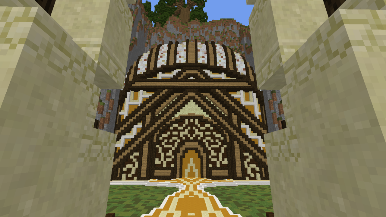 Peacefull Forrest Hub/Spawn Minecraft Map