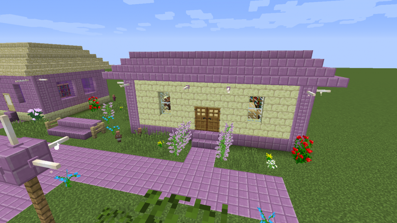 Minecraft: Purpur Village Minecraft Map