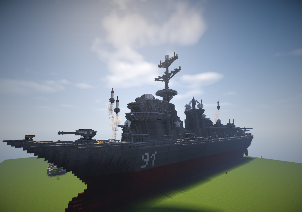 F-91 warship Minecraft Map
