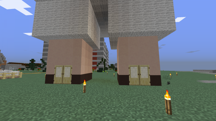 Sheep Statue And Pen Minecraft Project